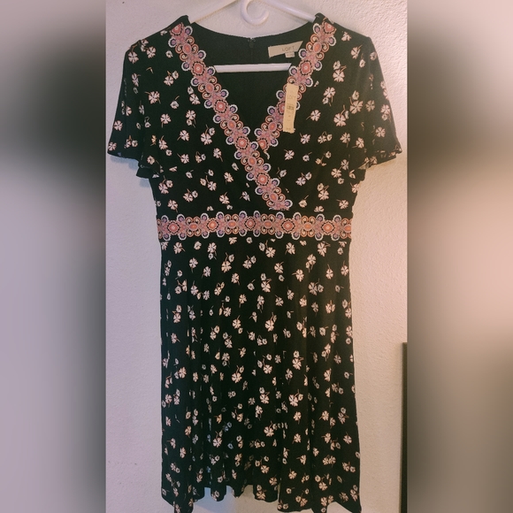 LOFT | Dresses | Nwt Loft 4p Floral Print Dress | Poshmark